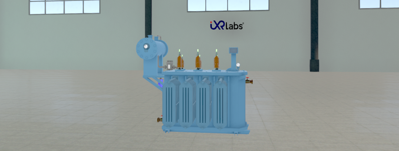 Step-Down Transformer Working Model in VR
